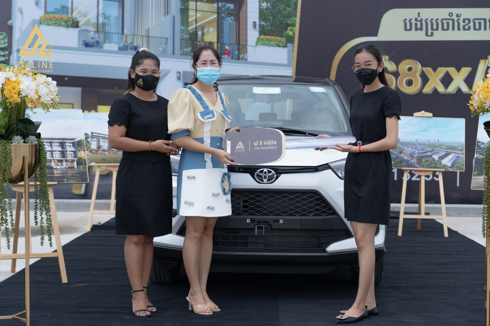 ពិតជាអស្ចារ្យមែន! អតិថិជនទទួលបានរង្វាន់ឡានទំនើបពិតៗ TOYOTA RAZE 2022 ...