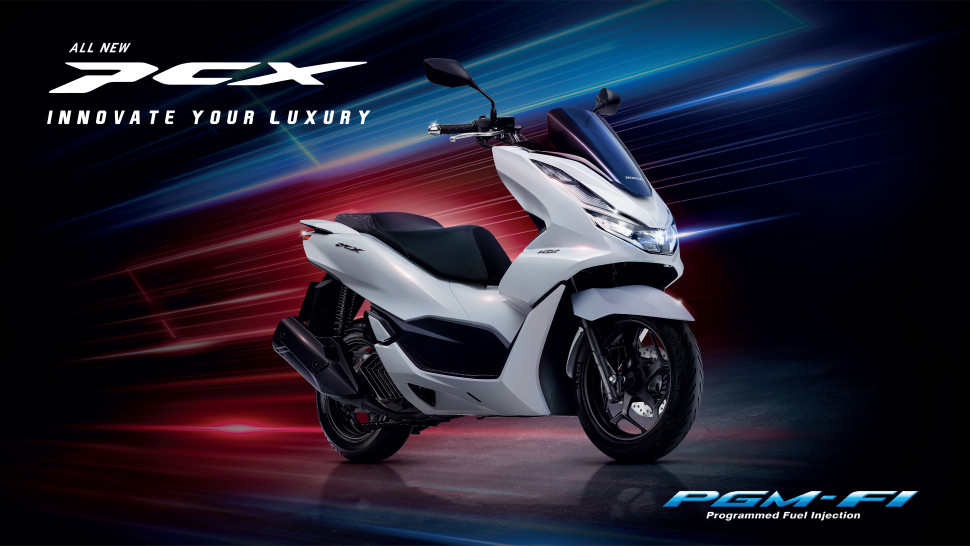 HONDA PCX ស៊េរីថ្មី! រចនាថ្មីយ៉ាងផ្ចិតផ្ចង់ ប្រកបដោយប្រណីតភាពល្អឥតខ្ចោះ ...